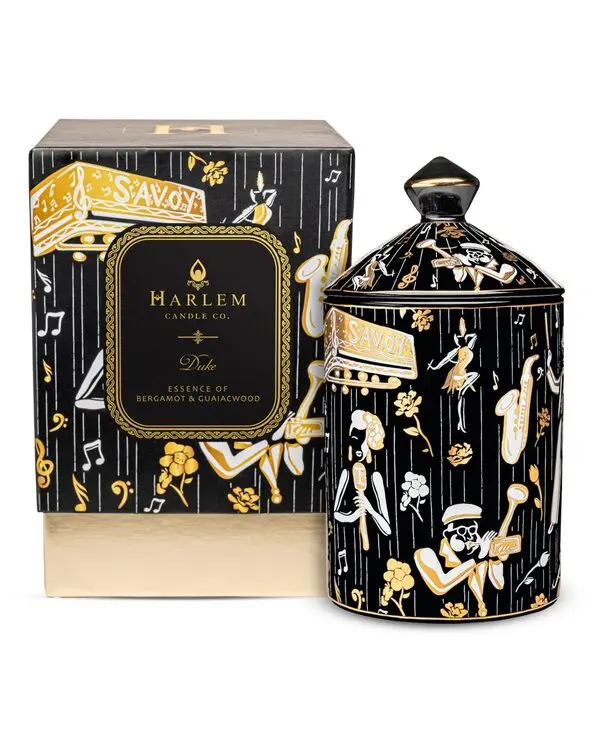 HARLEM CANDLE CO. Duke Luxury Candle, 11 Oz