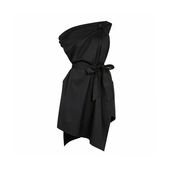 STUART TREVOR Cotton Sateen Taffeta Pirate Dress
