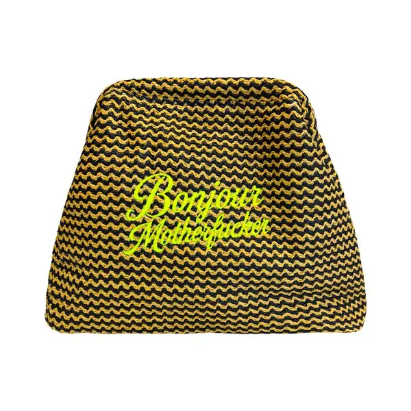 LILLY LOVES Bonjour Mother Fucker Clutch