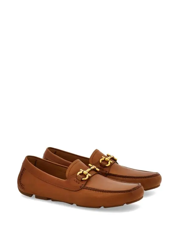 FERRAGAMO Leather Driver Shoes