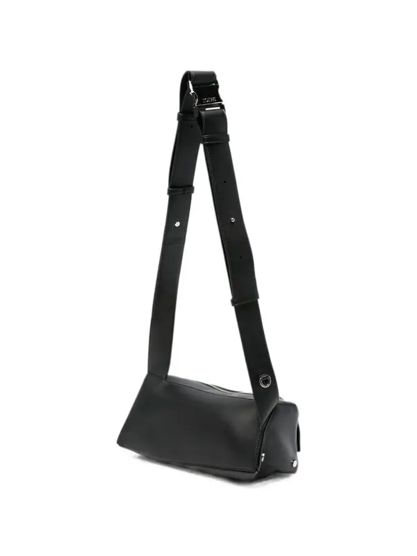 Loewe Featherlight Leather Sling Bag - Black