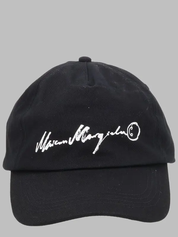 MAISON MARGIELA Logo Embroidered Cotton Baseball Cap