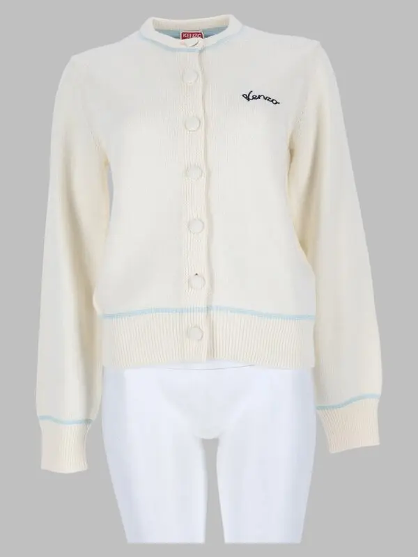 Kenzo Button-front Knit Cardigan