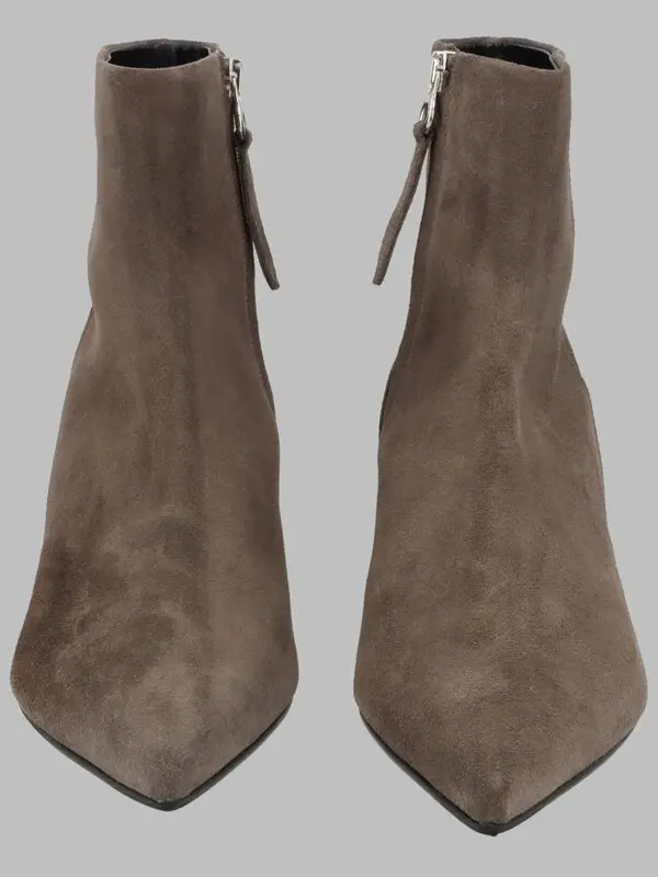 AeydĒ Suede Pointed-toe Ankle Boots