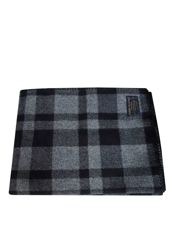 Filson Mackinaw Wool Blanket Scarf - Grigio