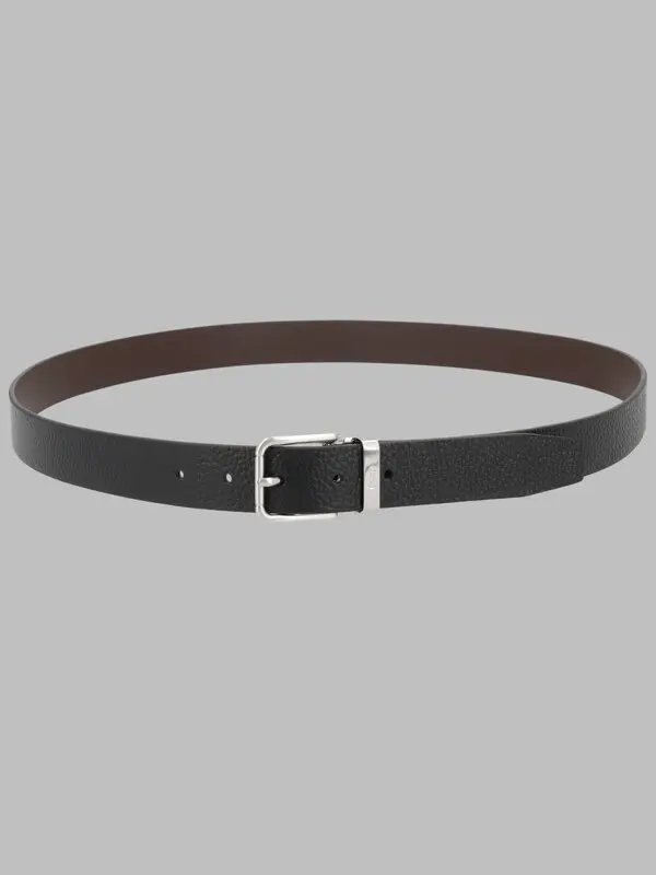 BOSS Pebbled Leather Belt