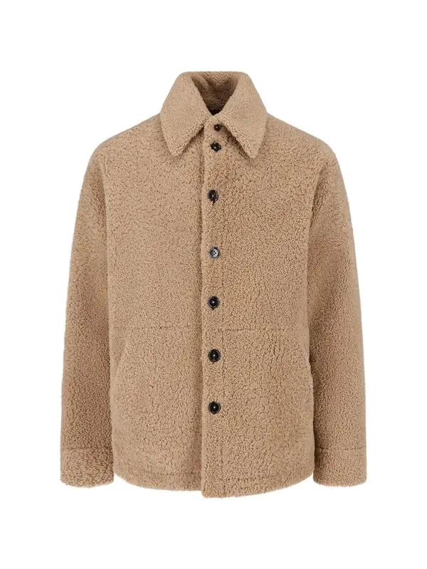 Dolce & Gabbana Shearling Shirt Jacket