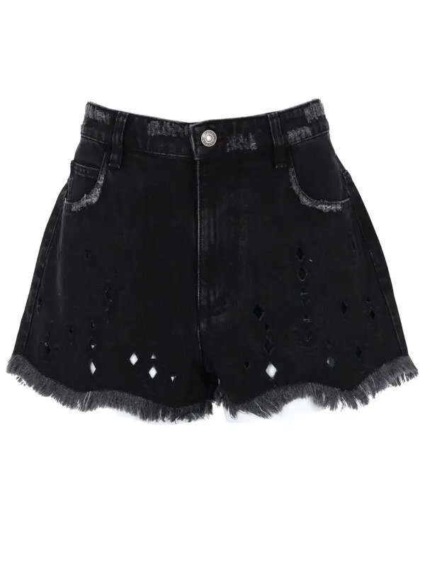 Isabel Marant Étoile Distressed Denim Shorts