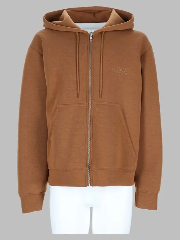 MAISON MARGIELA Zip-up Hoodie Sweatshirt