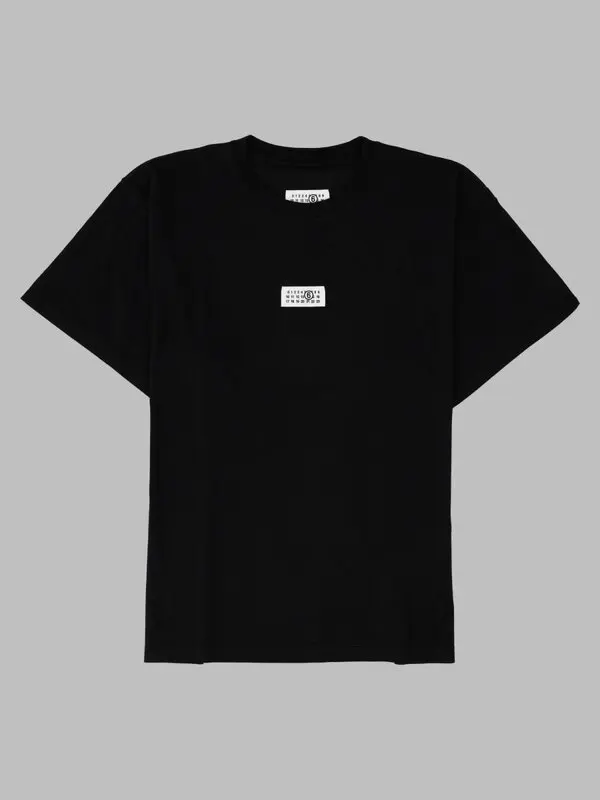MAISON MARGIELA Logo Patch Cotton T-shirt