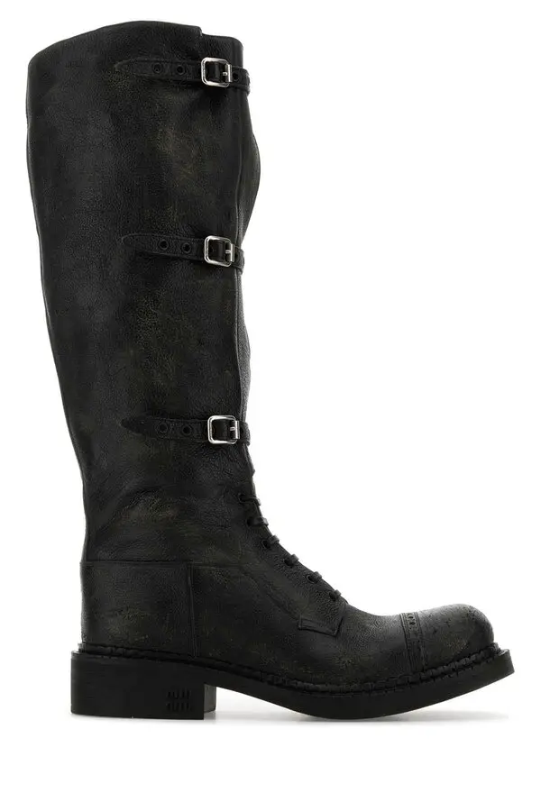Miu Miu Calf Leather Boots