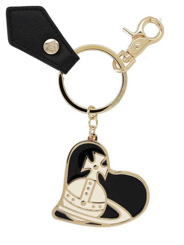 VIVIENNE WESTWOOD Orb Heart Keychain Charm