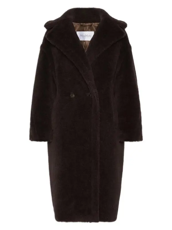 Max Mara Oversized Double-breasted Alpaca And Wool Coat