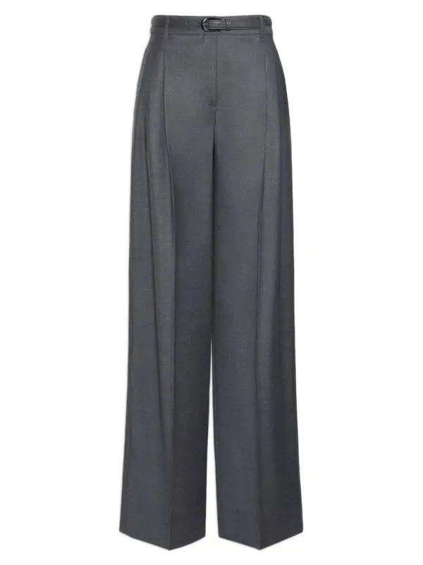 Max Mara Virgin Wool High-waist Pants