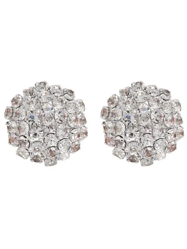 SELF-PORTRAIT Crystal Cluster Stud Earrings