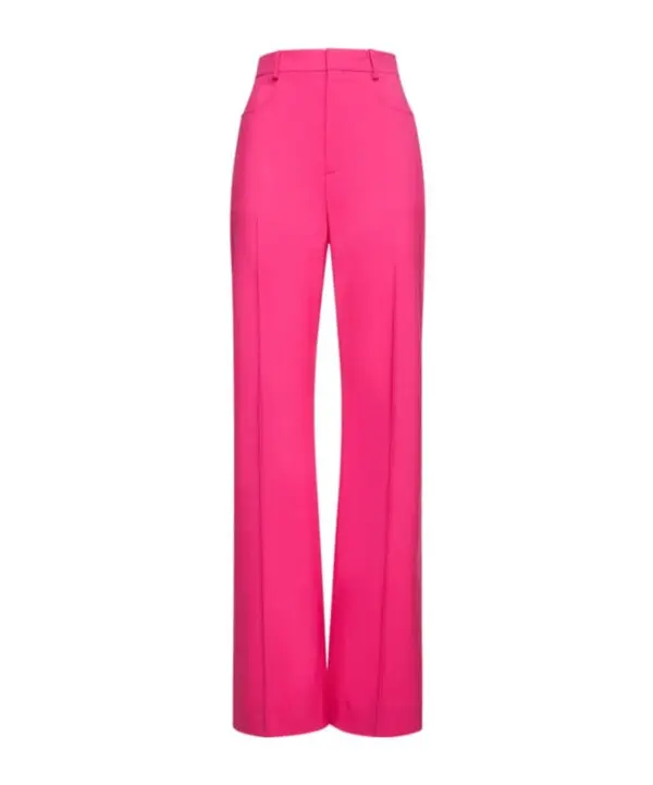Jacquemus Le Pantalon Sauge Stretch Wool Pants
