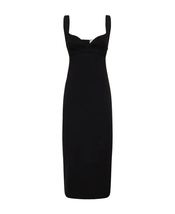 Roland Mouret Knitted Stretch Midi Dress