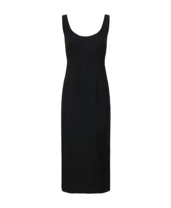 Roland Mouret Off-the-shoulder Midi Dress