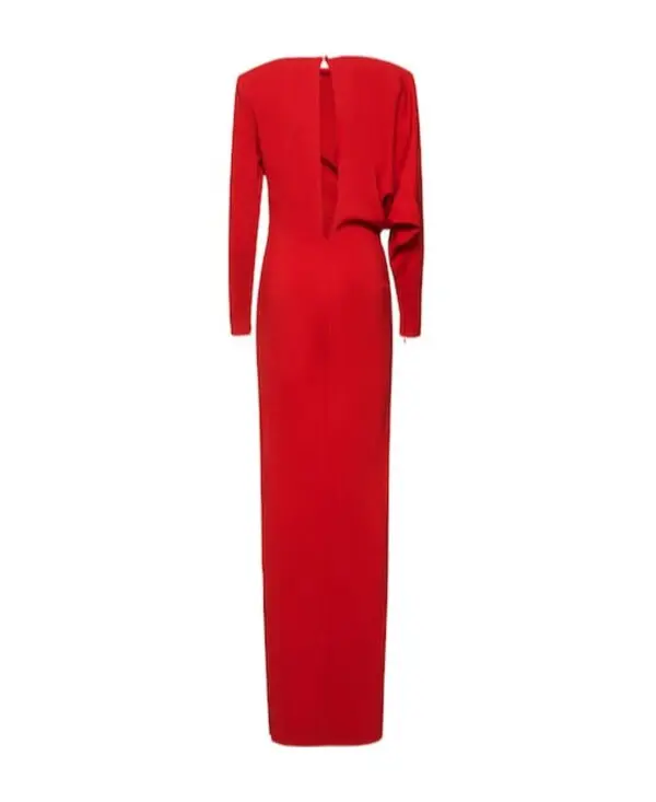 Roland Mouret Long-sleeved Maxi Gown