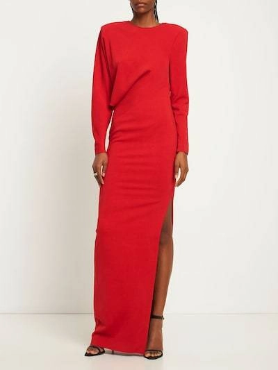 Roland Mouret Long-sleeved Maxi Gown