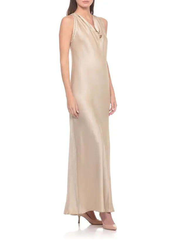Antonelli Firenze Marcus Cowl-neck Maxi Dress