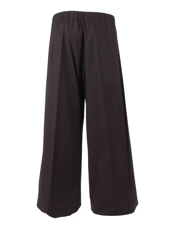 Antonelli Firenze Elastic Waist Wide Leg Trousers