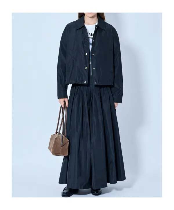 Max Mara Pleated Midi Skirt