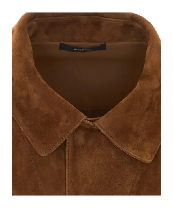 TOM FORD Single-breasted Leather Jacket