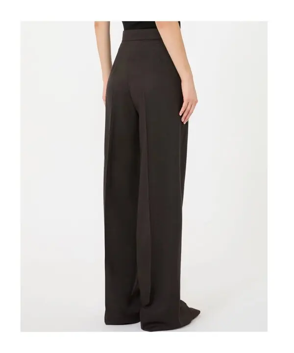 Max Mara Pleated Wide Leg Trousers