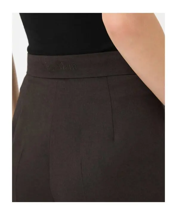 Max Mara Pleated Wide Leg Trousers