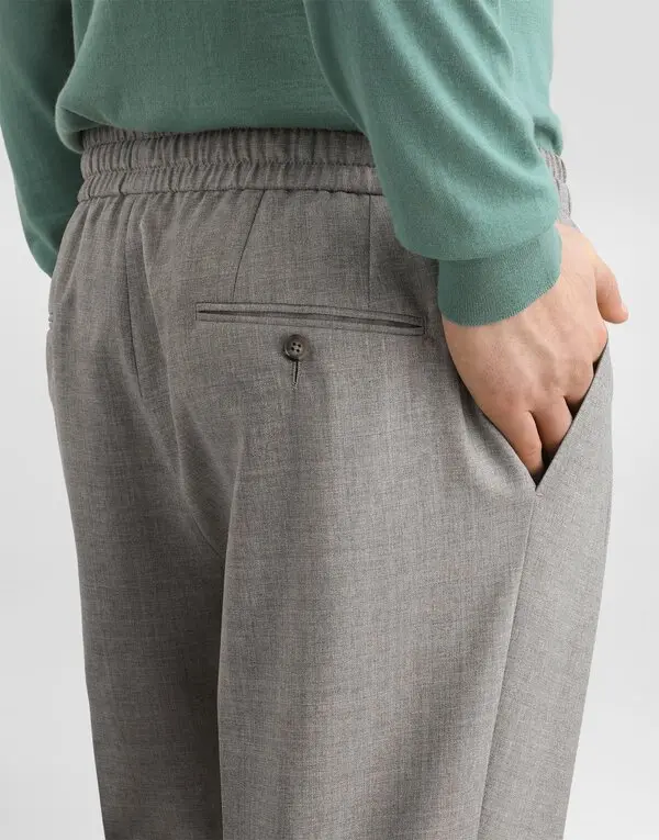Dolce & Gabbana Wool Jogging Trousers
