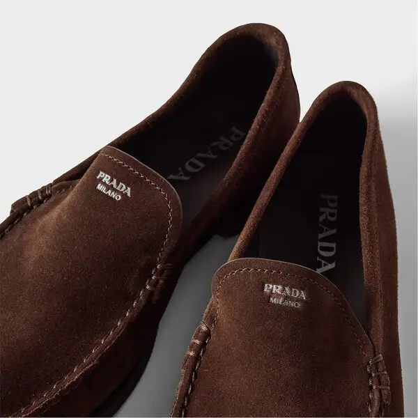 Prada Logo Loafers