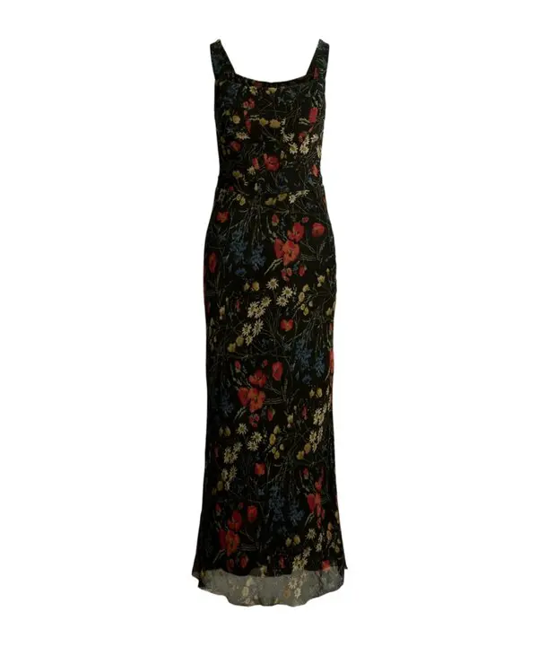 Ralph Lauren Floral Printed Midi Dress