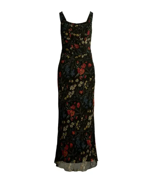 Ralph Lauren Floral Printed Midi Dress - No