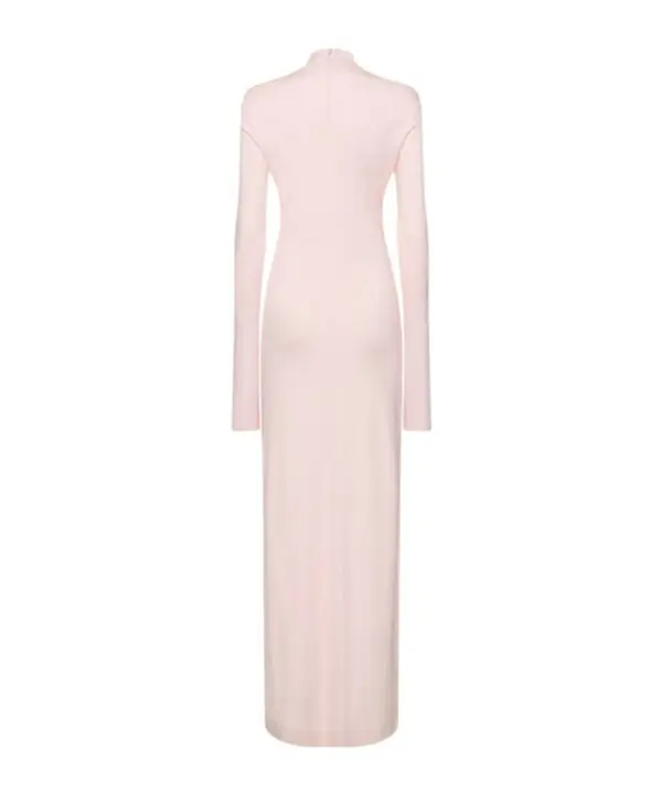 Khaite Long-sleeved Maxi Dress