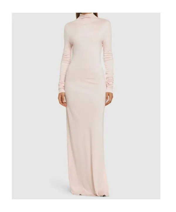 Khaite Long-sleeved Maxi Dress