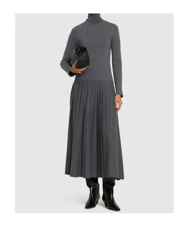 Khaite Long-sleeved Dress