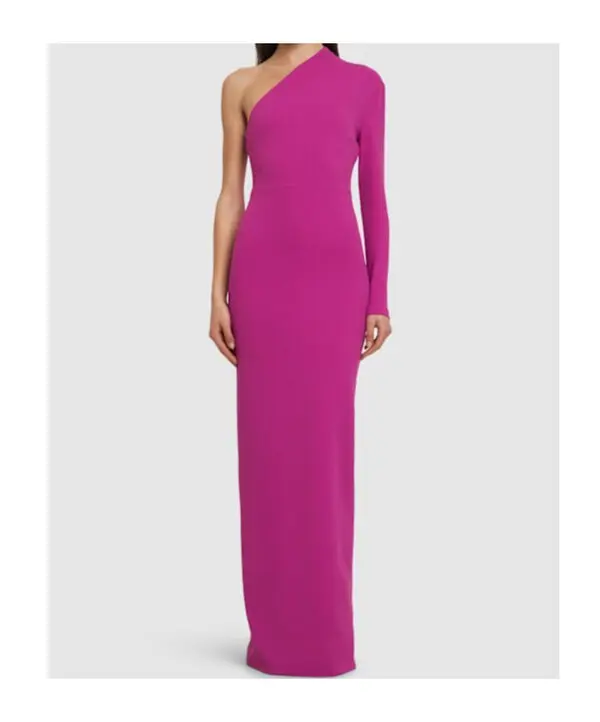 Solace Joana Asymmetrical Neckline Dress