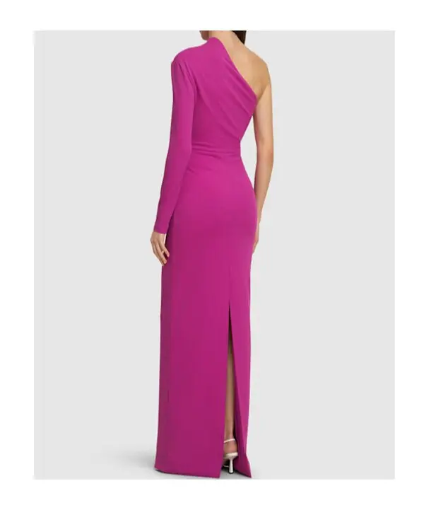 Solace Joana Asymmetrical Neckline Dress