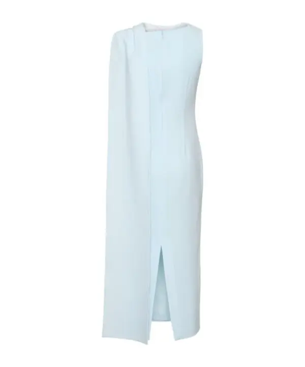 Roland Mouret Satin Crepe Midi Dress