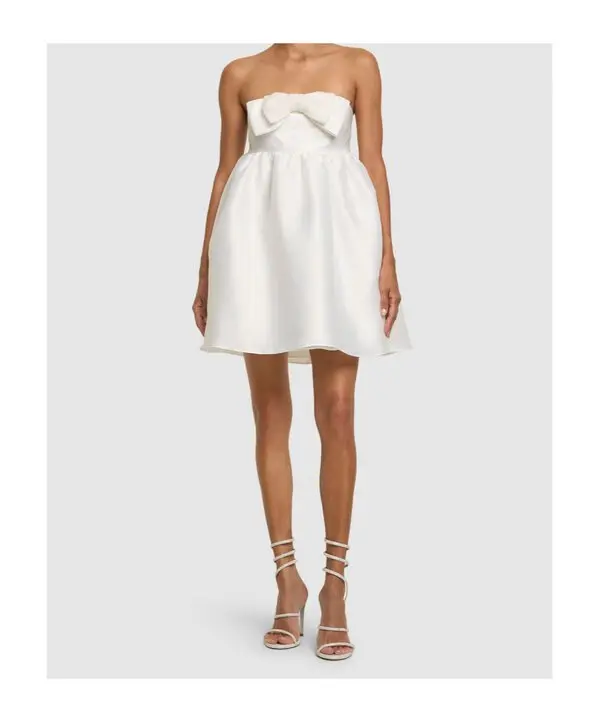 SELF-PORTRAIT Strapless Dress
