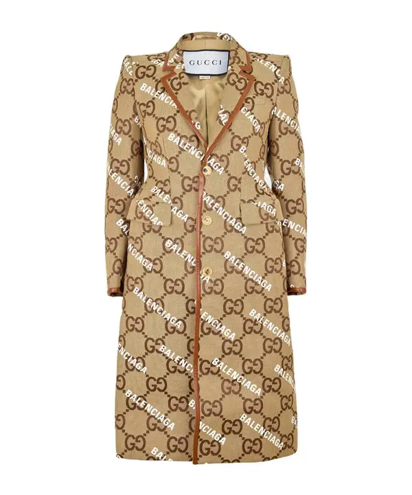 Gucci Traditional Modern Fit Trench Coat