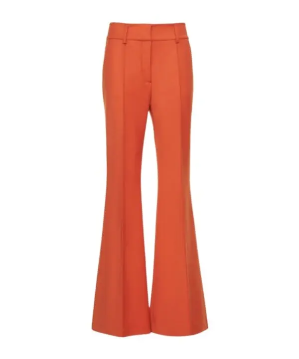 Gabriela Hearst Rhein Wool Blend Flare Trousers