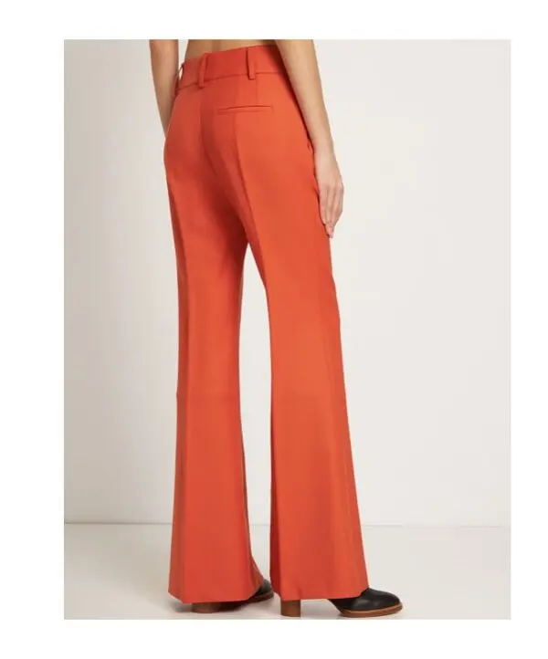 Gabriela Hearst Rhein Wool Blend Flare Trousers