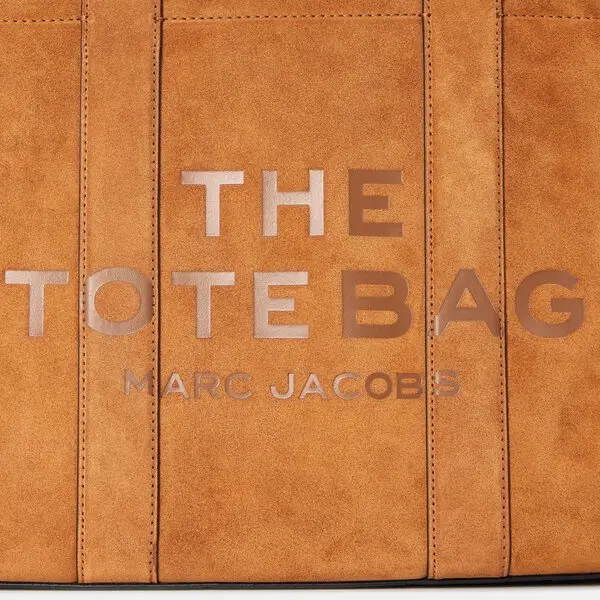 Marc Jacobs Leather Tote Bag - Brown