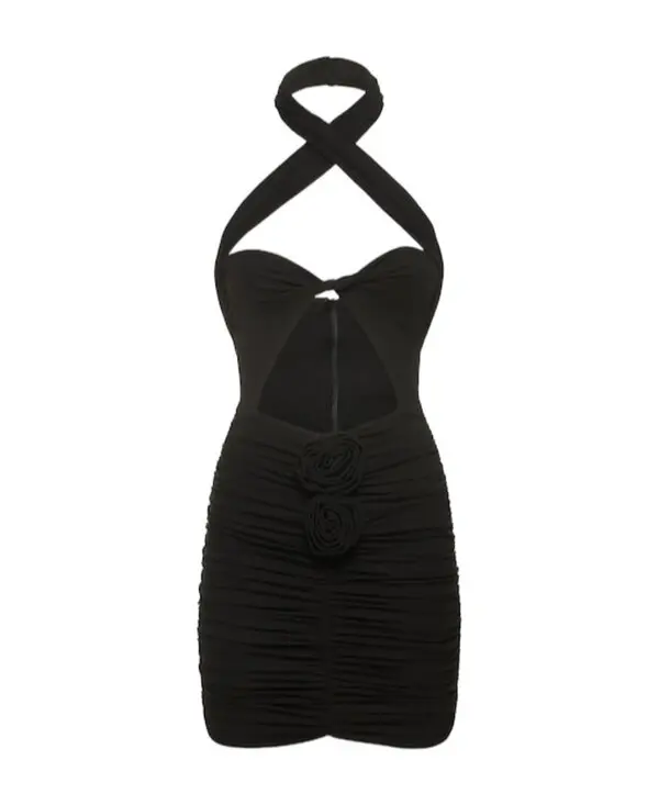 Magda Butrym Neck-hanging Mini Dress