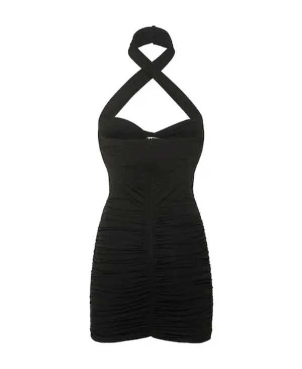 Magda Butrym Neck-hanging Mini Dress