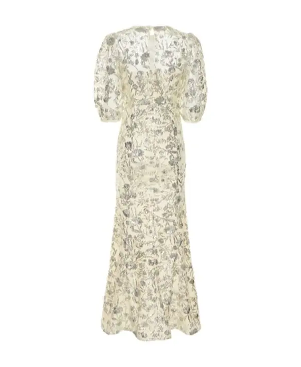 SELF-PORTRAIT Sequined Mid-length Dress