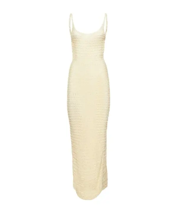 AYA MUSE Agari Knitted Long Dress