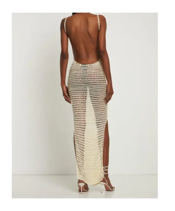 AYA MUSE Agari Knitted Long Dress